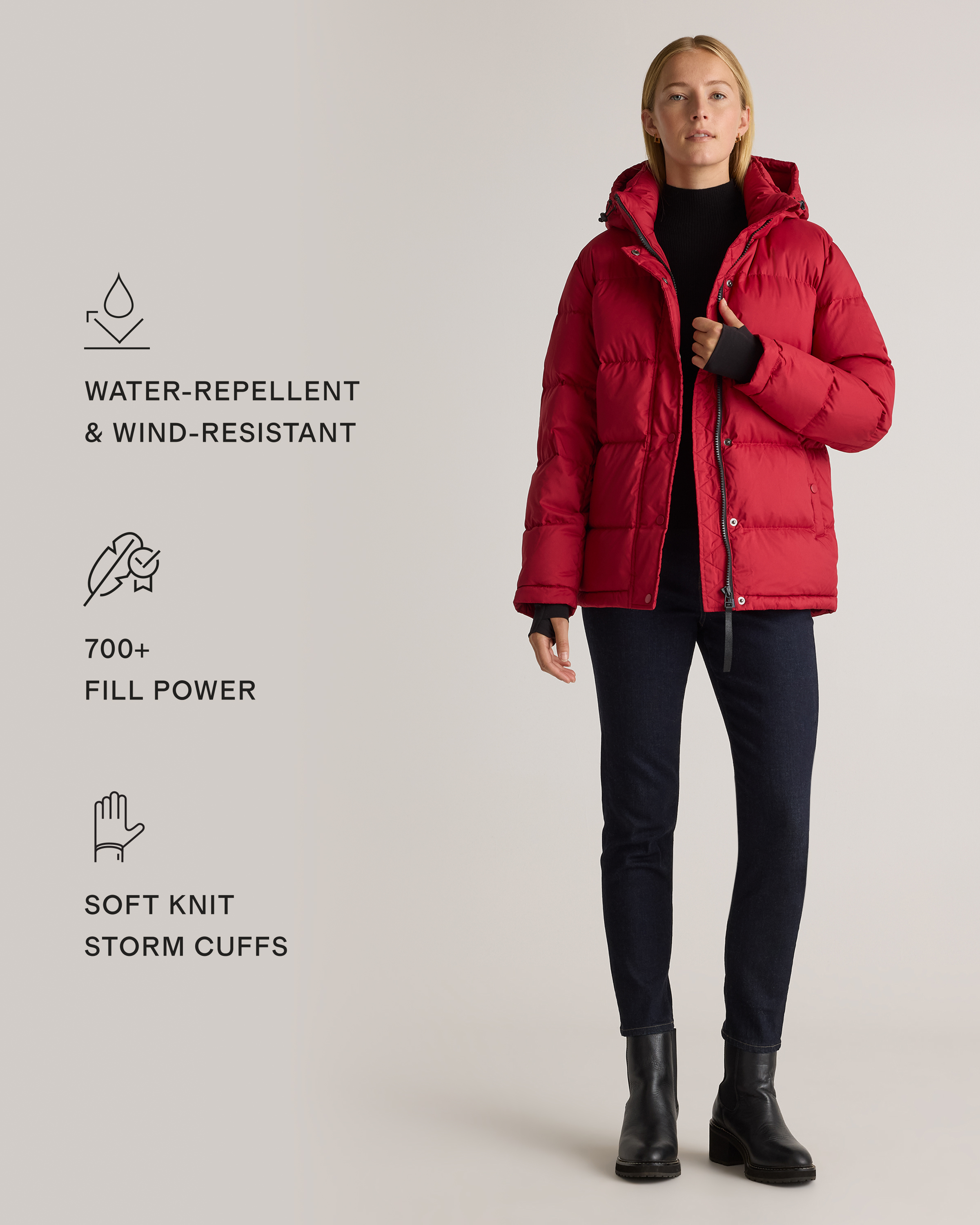 QUINCE Responsible Down Puffer Jacket